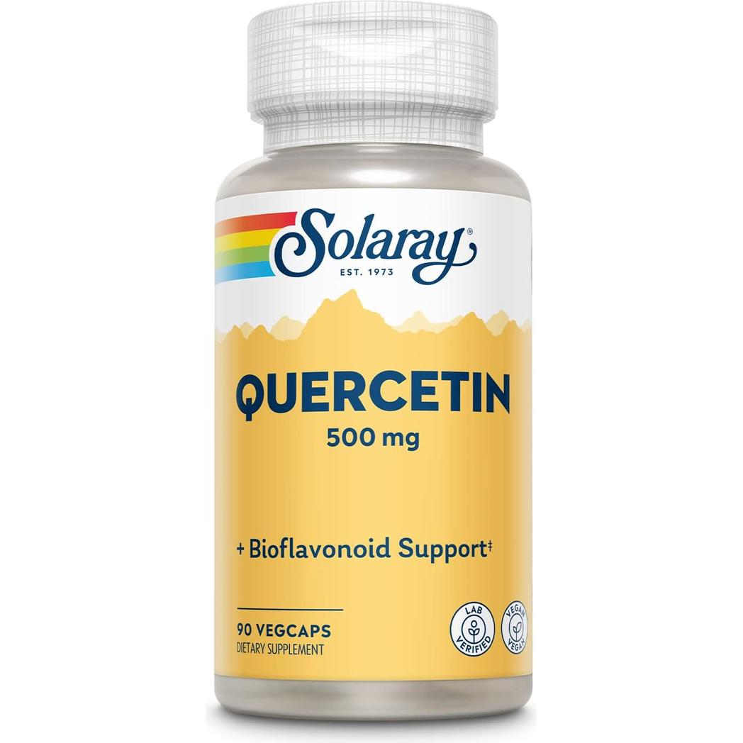 Solaray Quercetin 500mg 90 capsules – Harvest Moon Natural Foods