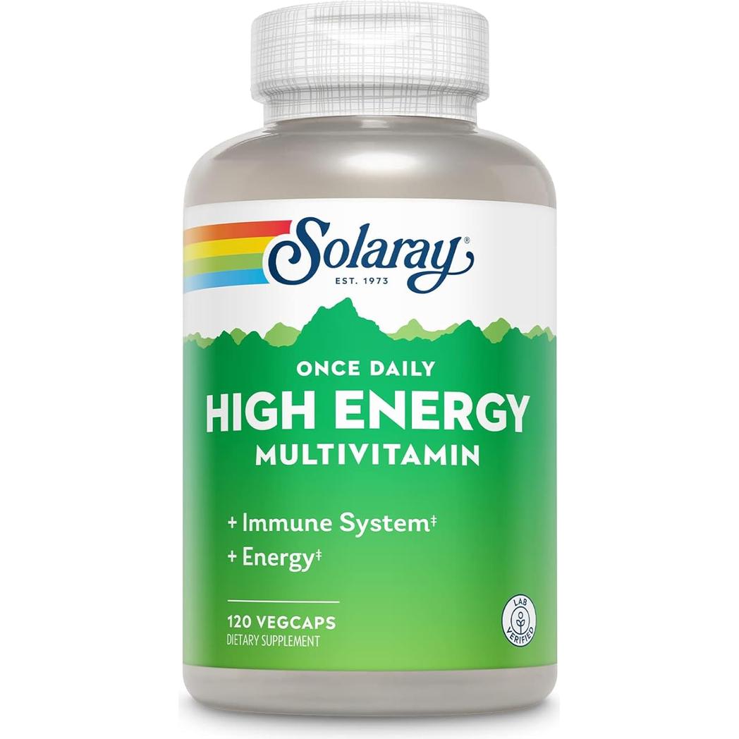 Solaray Once Daily High Energy Multivitamin - 120 capsules – Harvest ...
