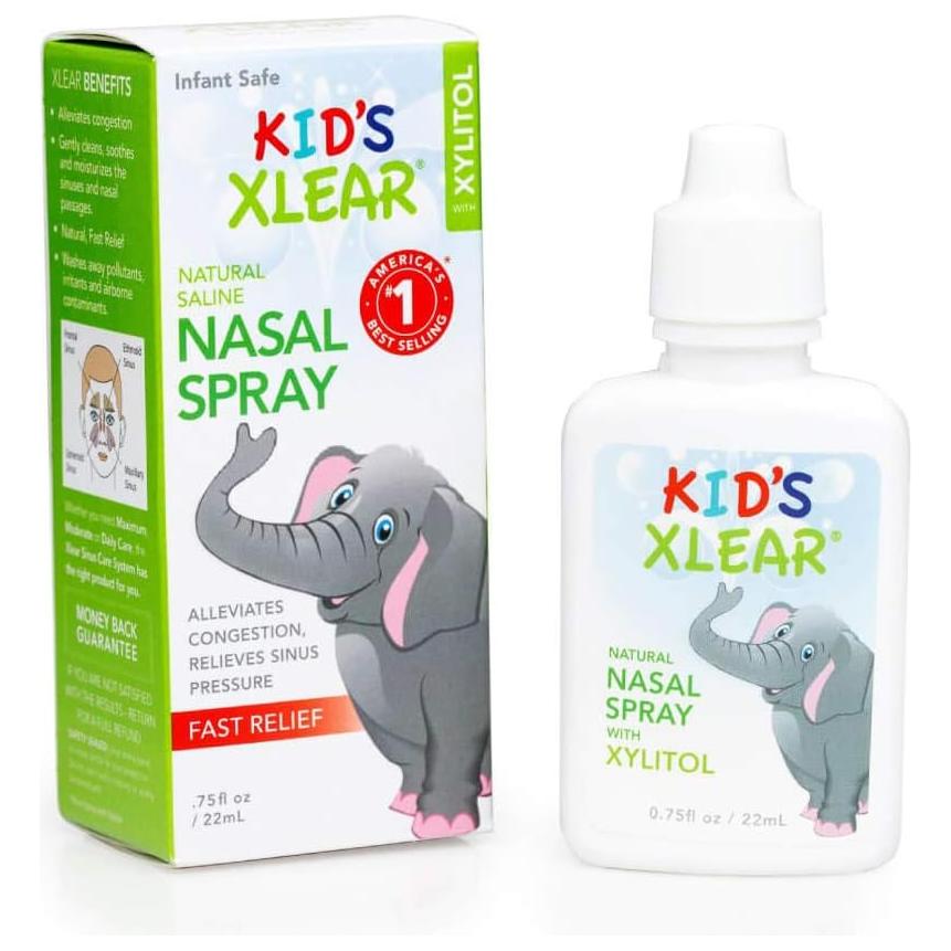 XLEAR Xylitol Nasal Spray Kids .75 oz – Harvest Moon Natural Foods