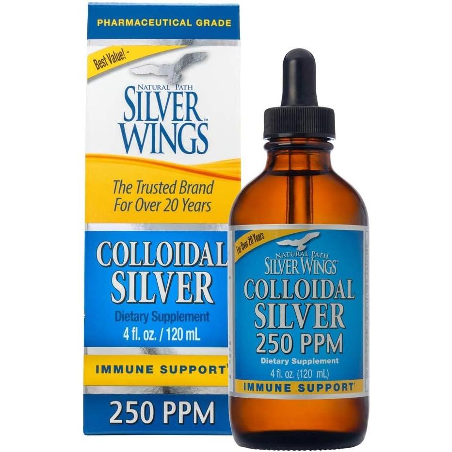 Natural Path / Silver Wings Colloidal Silver 250 ppm 4 oz – Harvest ...