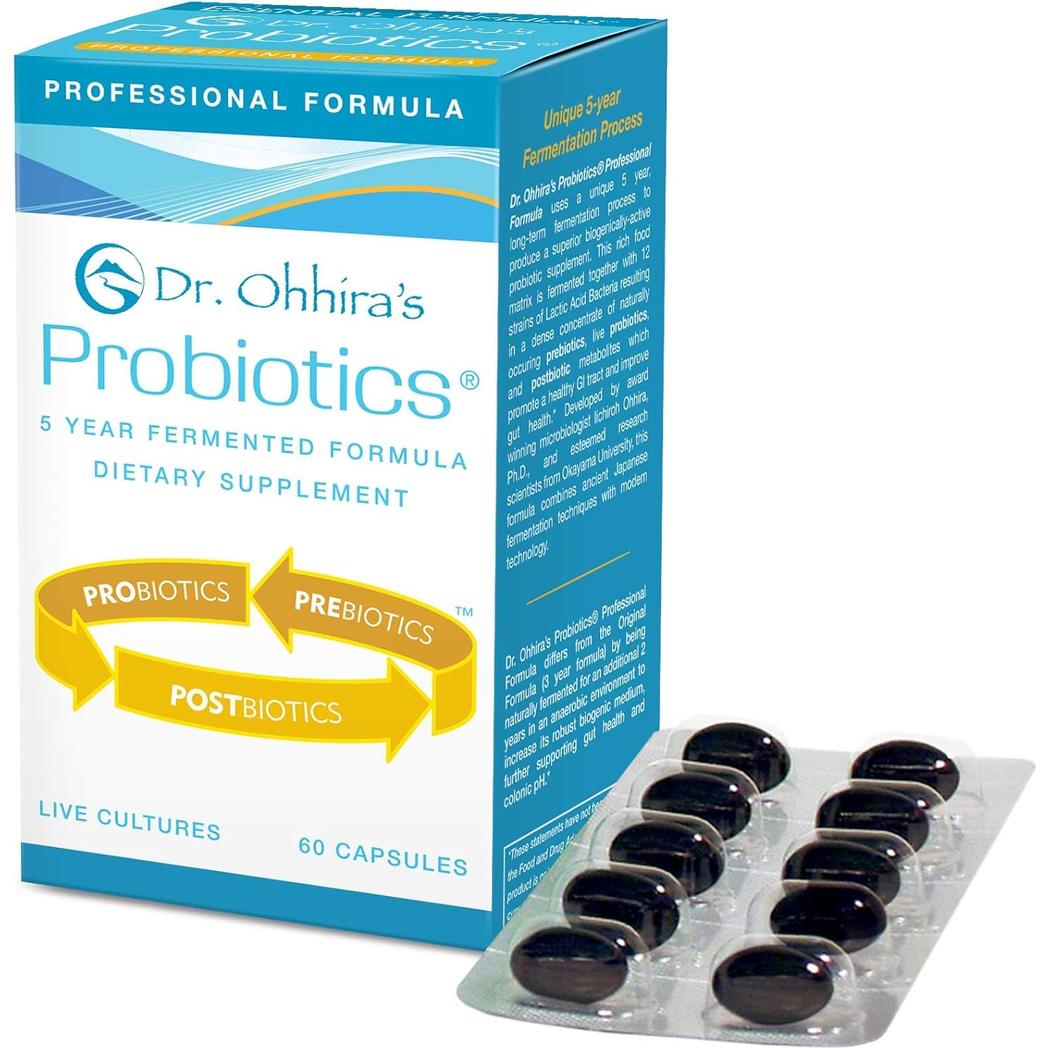 Dr. Ohhira's Essential Formulas Probiotics PROFESSIONAL Formula 60 cap ...
