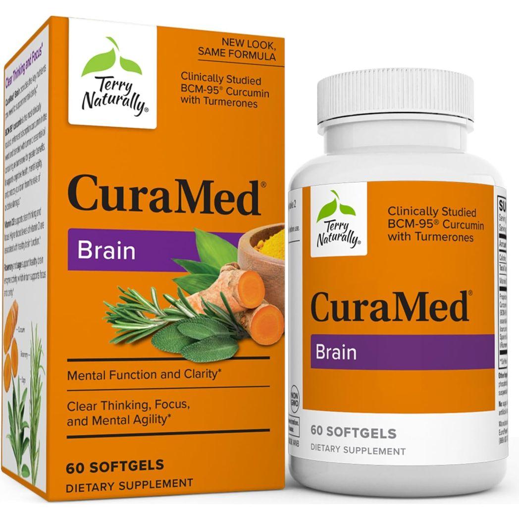 Terry Naturally CuraMed Brain 60 Capsules – Harvest Moon Natural Foods
