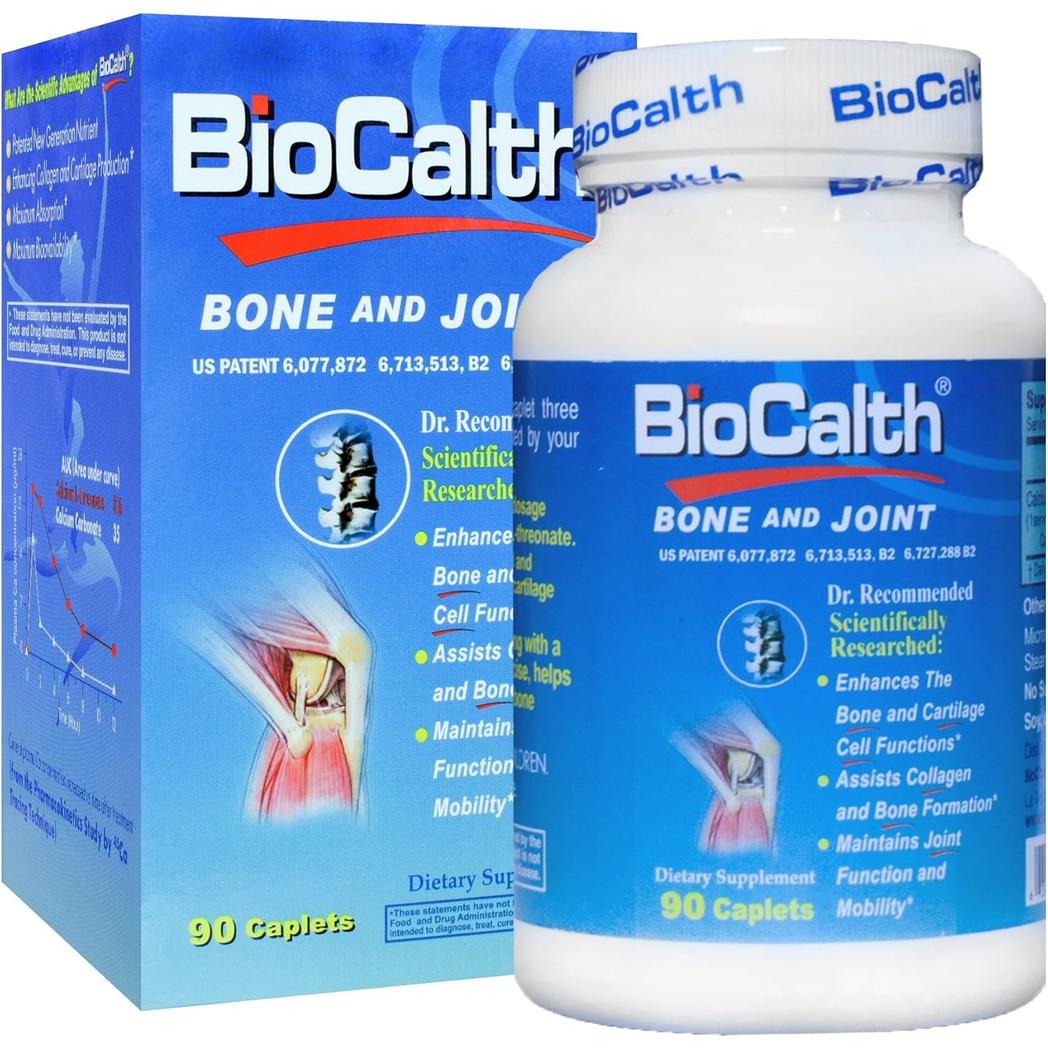 BioCalth L-Threonate Calcium - 90 Caplets – Harvest Moon Natural Foods
